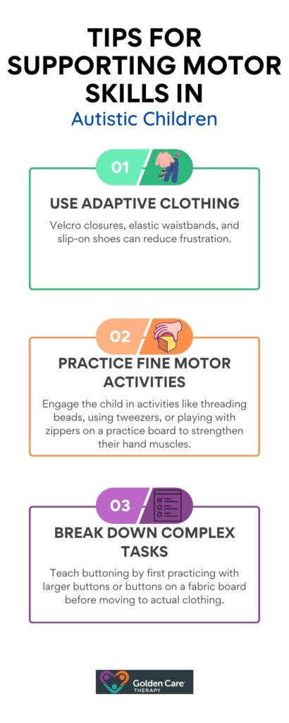 How to Teach Dressing Skills to Autistic Children - Golden Care Therapy