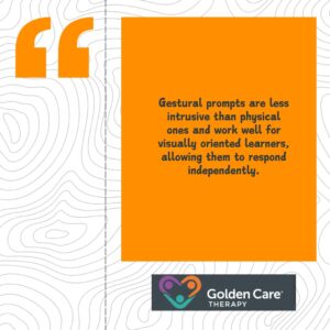 6 Types of Prompting for Autism - Golden Care Therapy