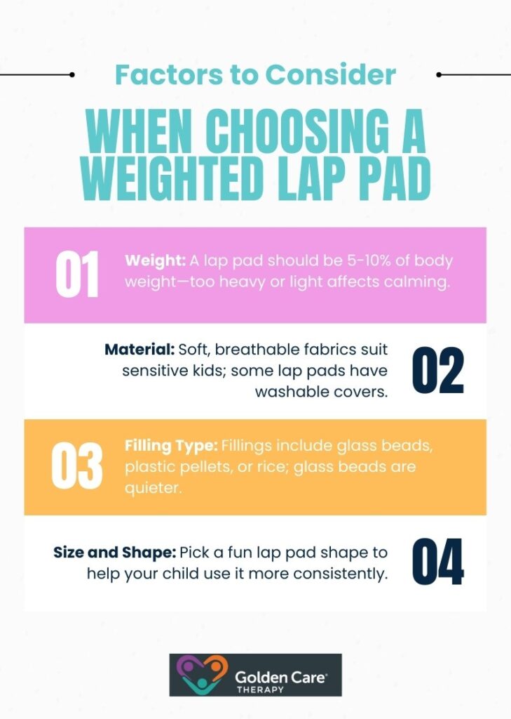 How Weighted Lap Pads Support Autistic Children - Golden Care Therapy