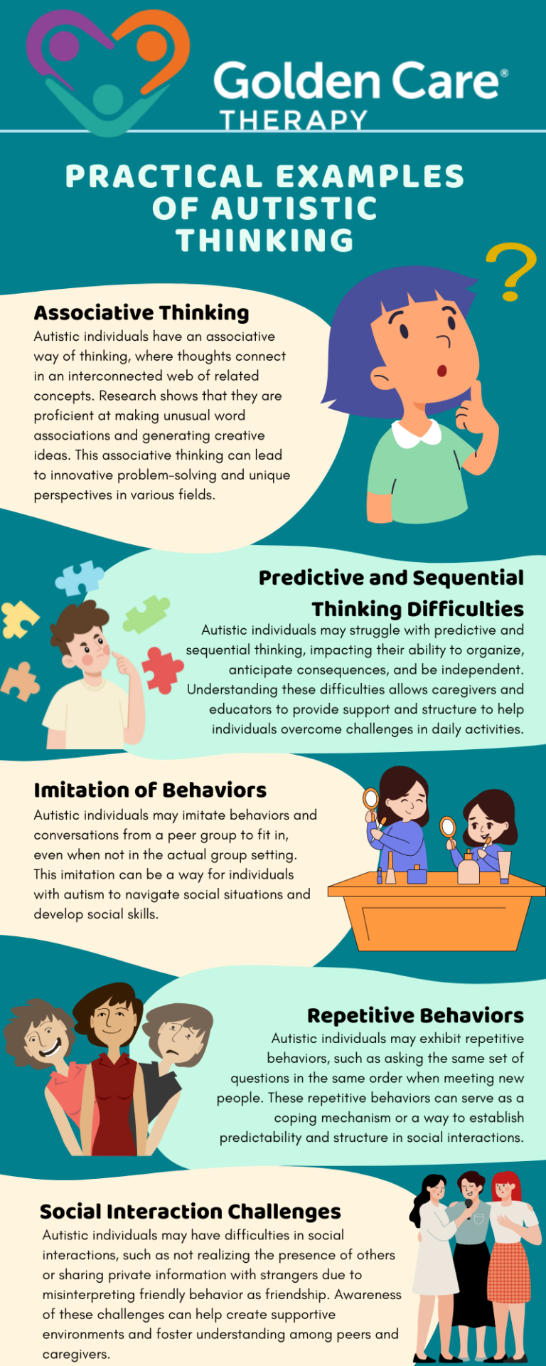 Understanding ASD: Autistic Thinking Examples - Behavioral Intervention ...