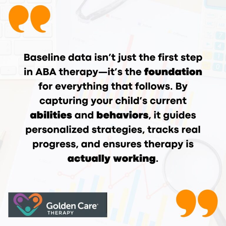 How to Collect and Use Baseline Data in ABA Therapy - Golden Care Therapy